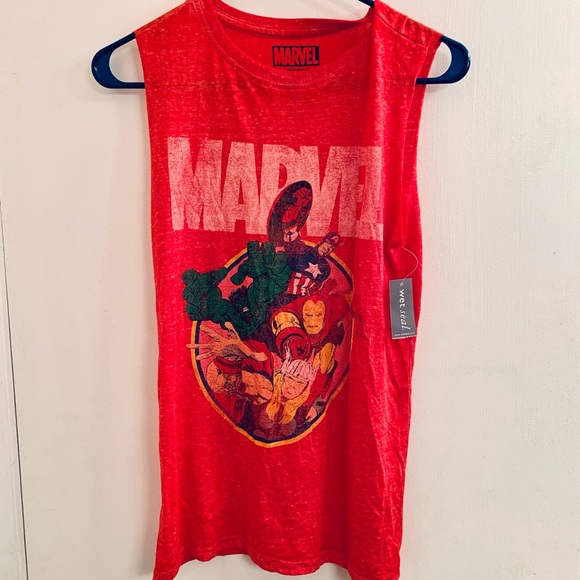 Marvel | Tops | Marvel Avengers Tank Top Ws | Poshmark